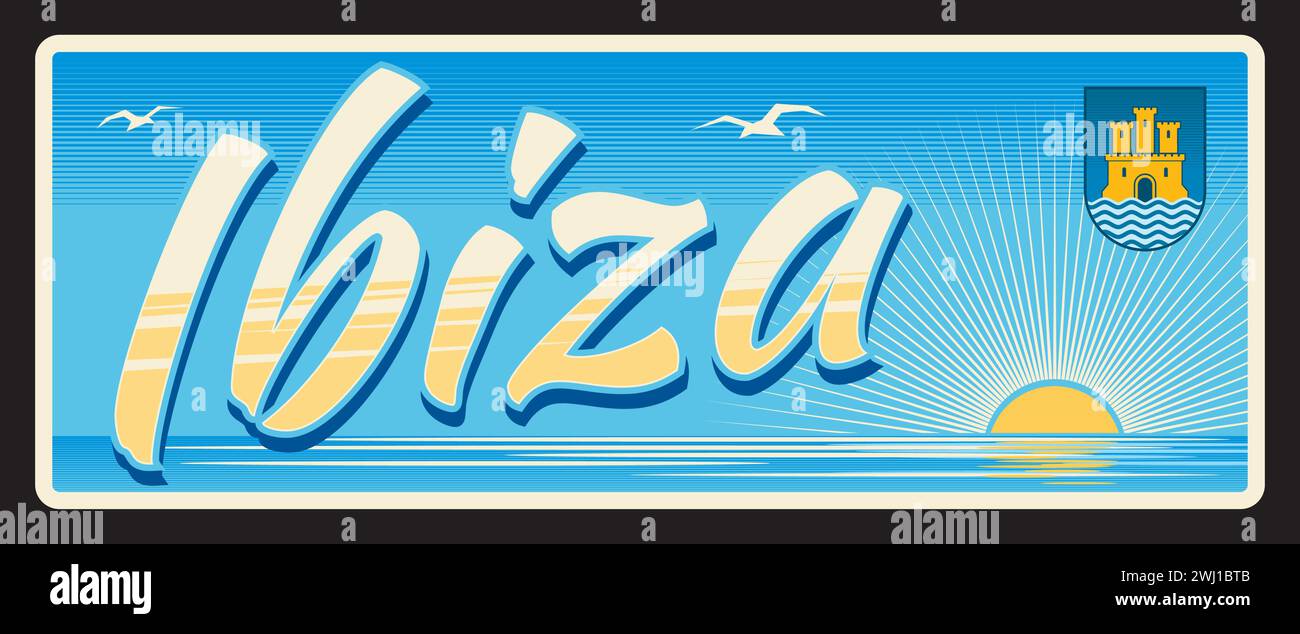 Visit entry island Stock Vector Images - Alamy