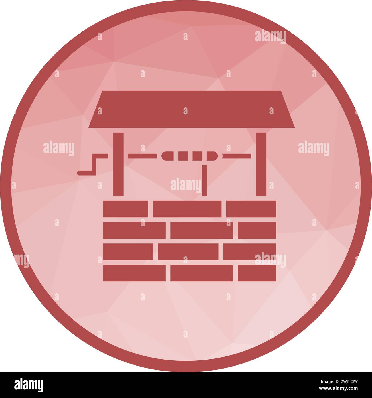 Farm well icon outline Stock Vector Images - Alamy