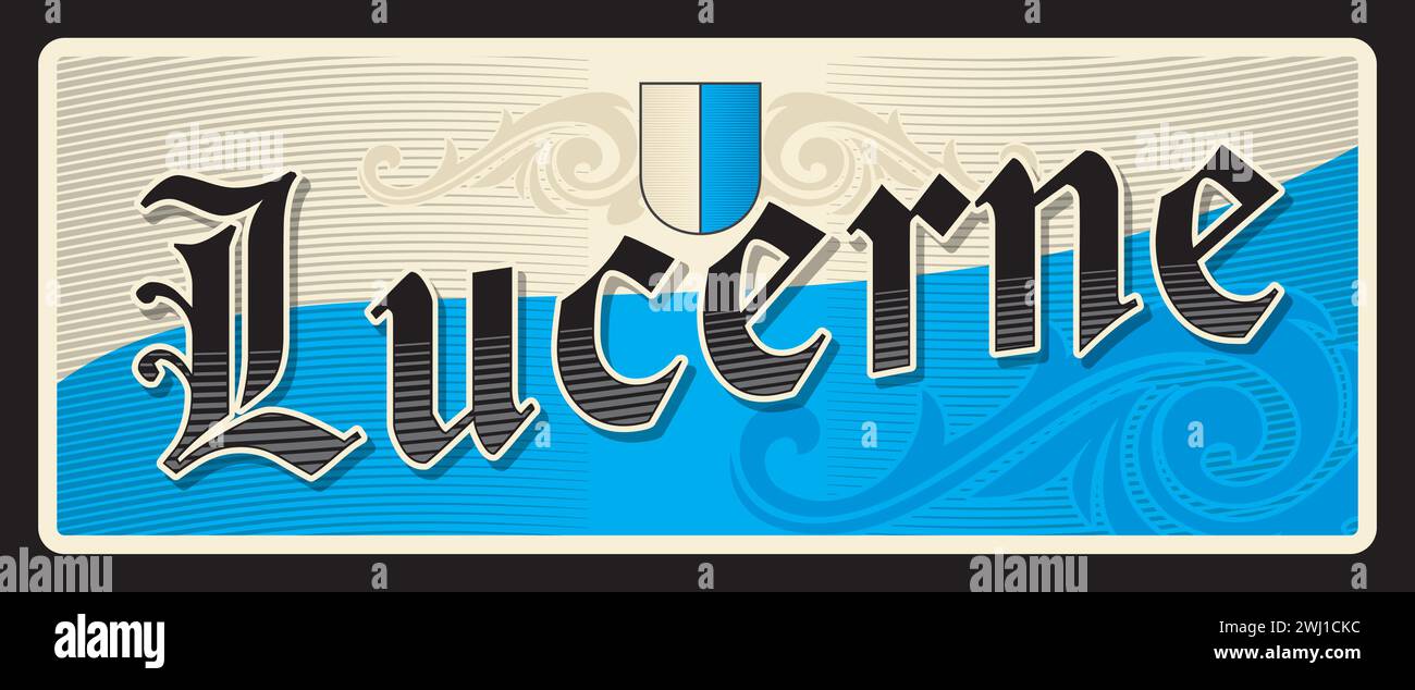 Vacation lucerne Stock Vector Images - Alamy