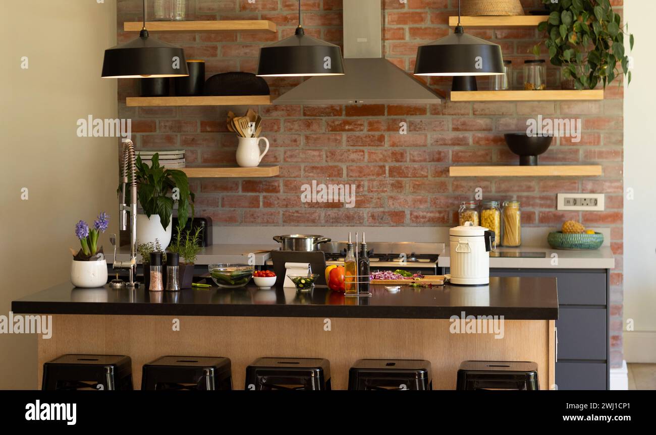 Cooking hob shelves hi-res stock photography and images - Alamy
