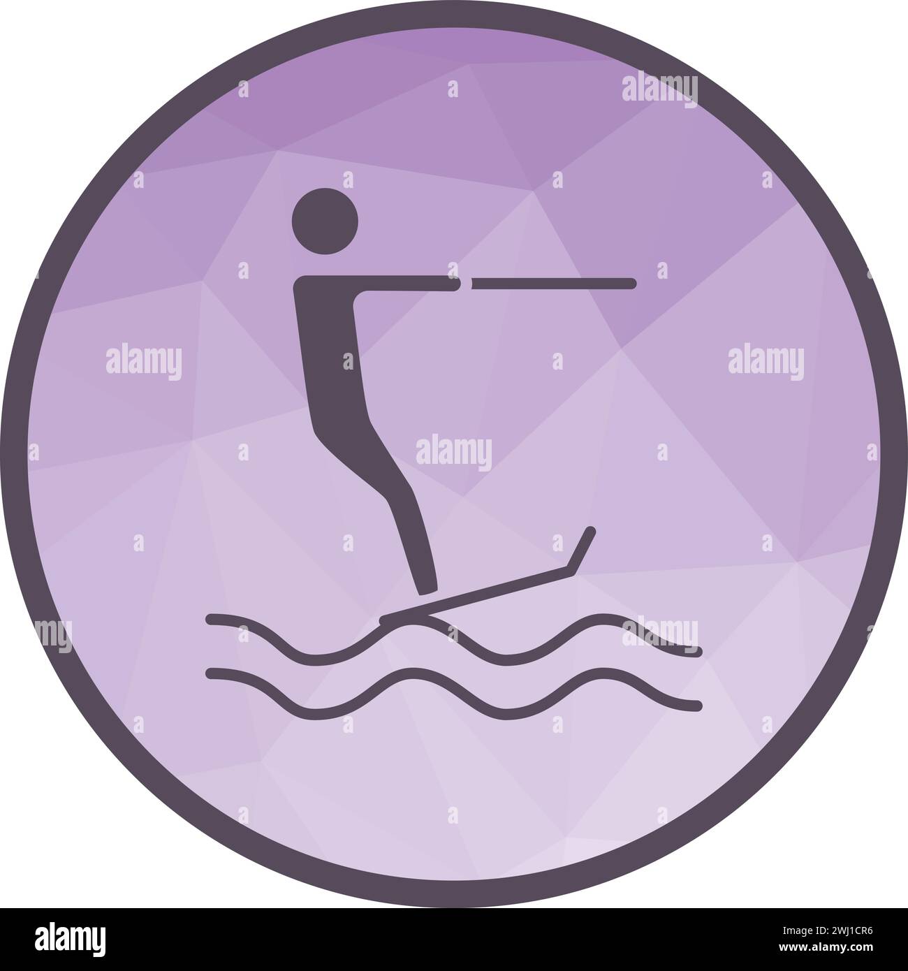 Waterski Stock Vector Images - Alamy