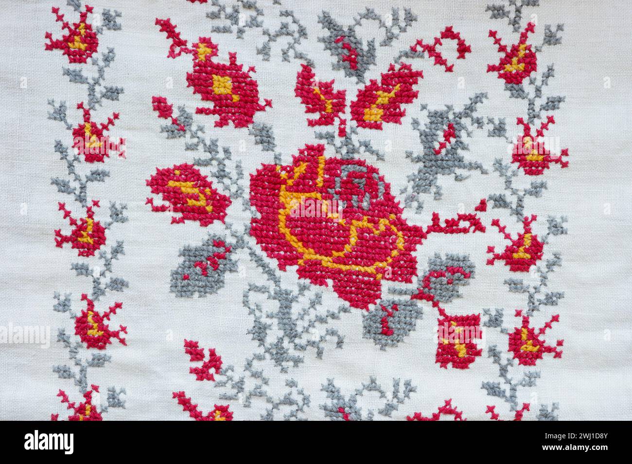 Embroidery pattern close up hi-res stock photography and images - Alamy