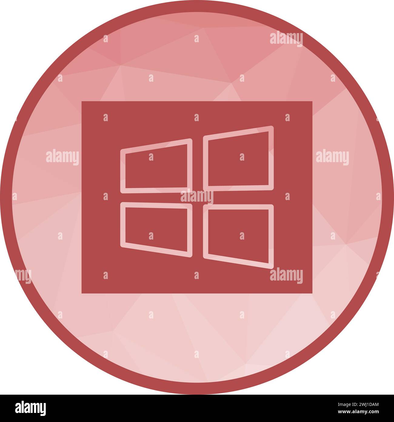 Windows icon vector image Stock Vector Image & Art - Alamy
