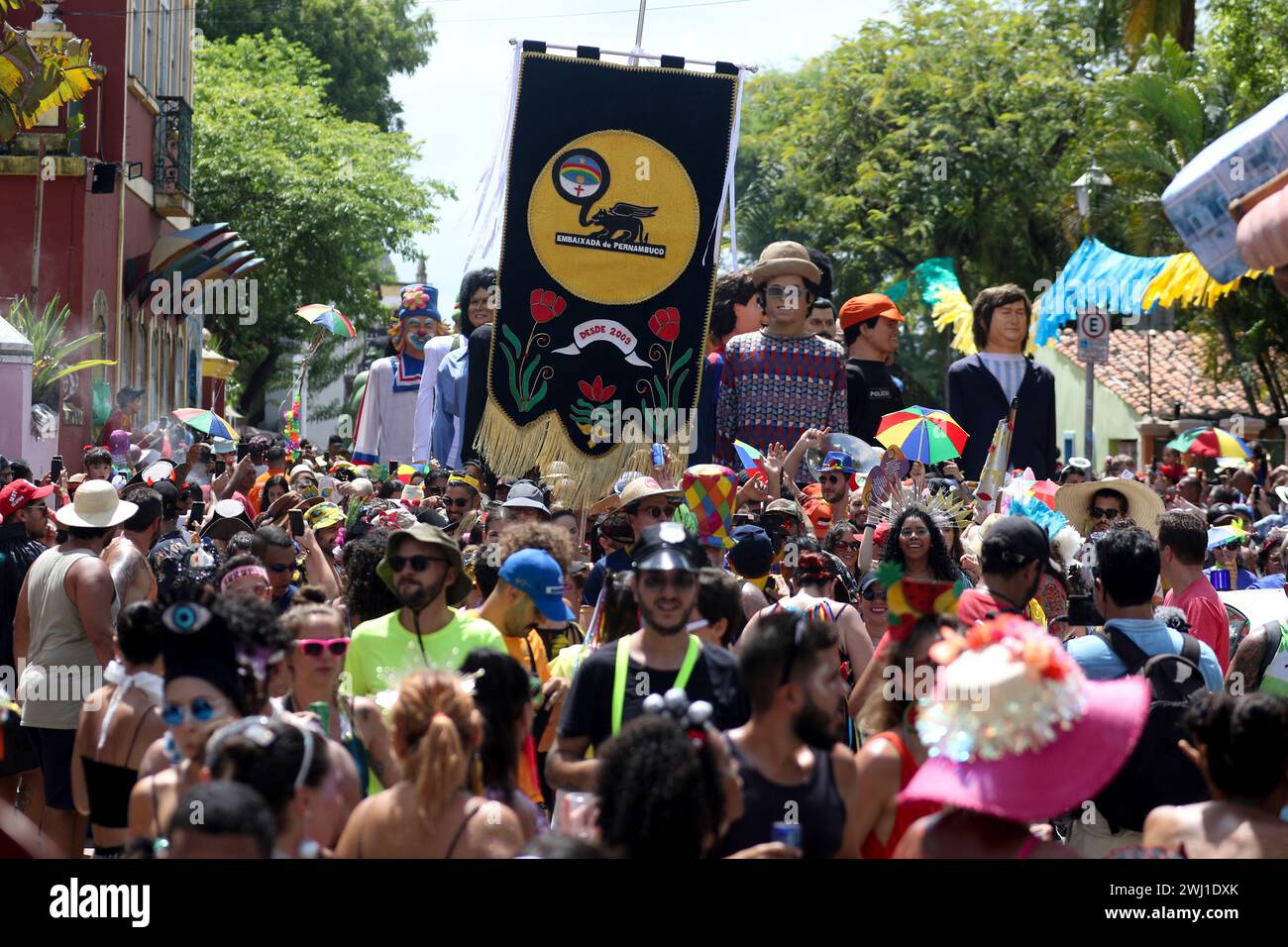 PE - OLINDA - 02/12/2024 - GIANT DOLLS PARADE AT OLINDA CARNIVAL 2024 ...