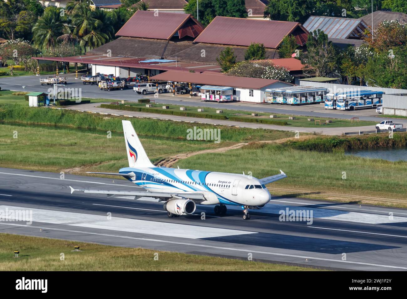 Bangkok air airbus a319 hi-res stock photography and images - Alamy