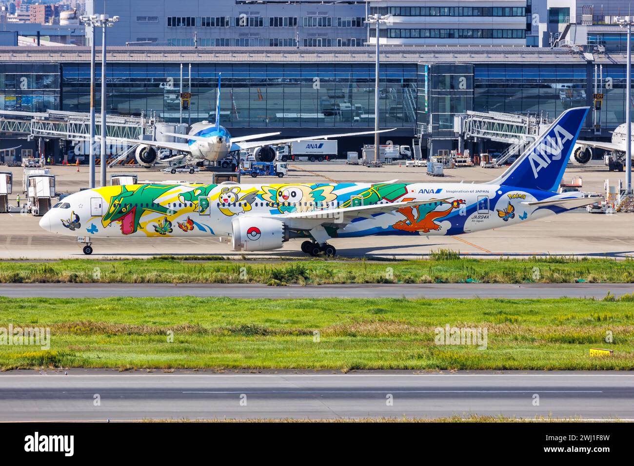 Pokemon airplane hi-res stock photography and images - Alamy
