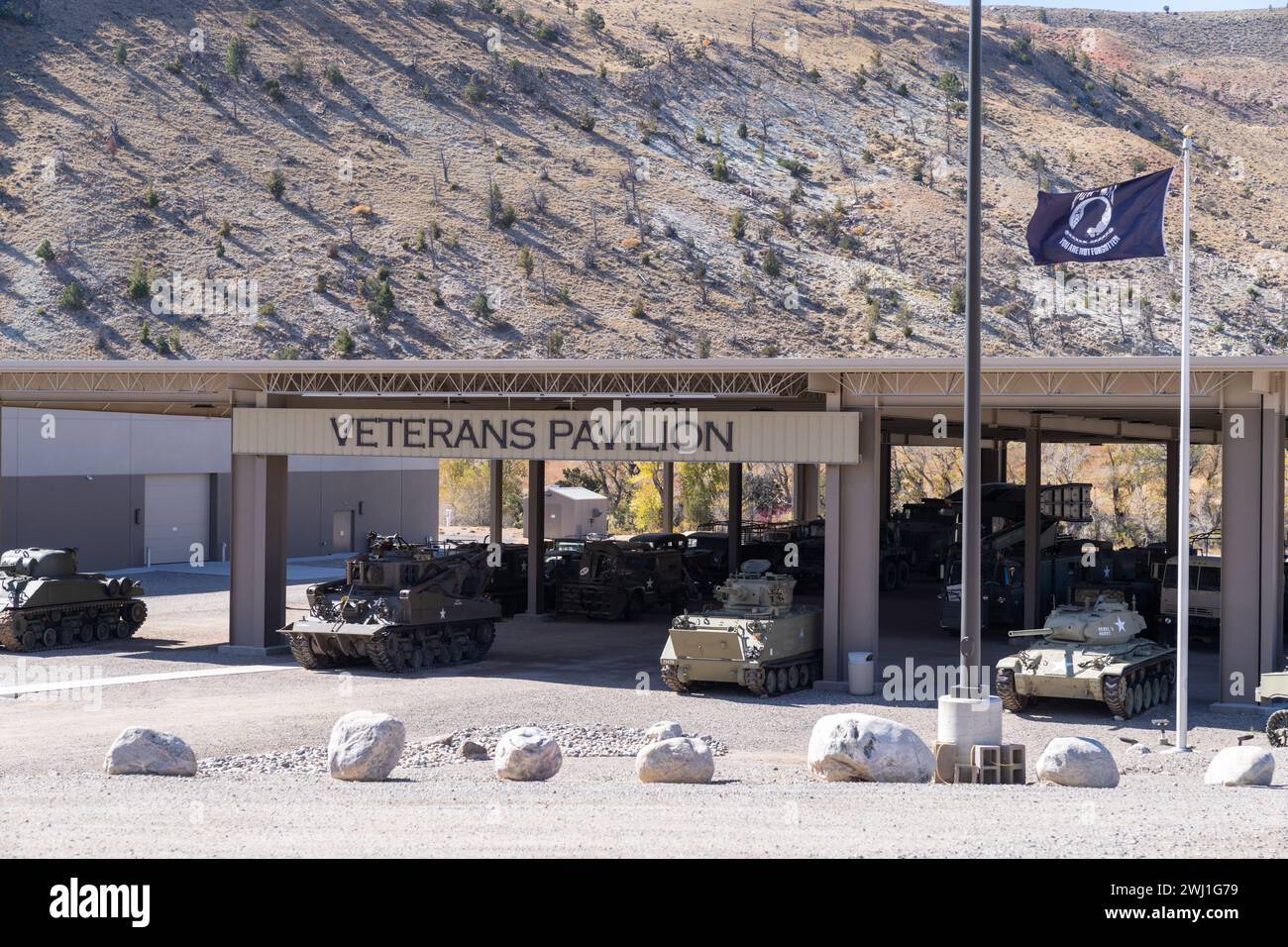 Dubois, Wyoming - October 5, 2023: National Museum of Military Vehicles ...