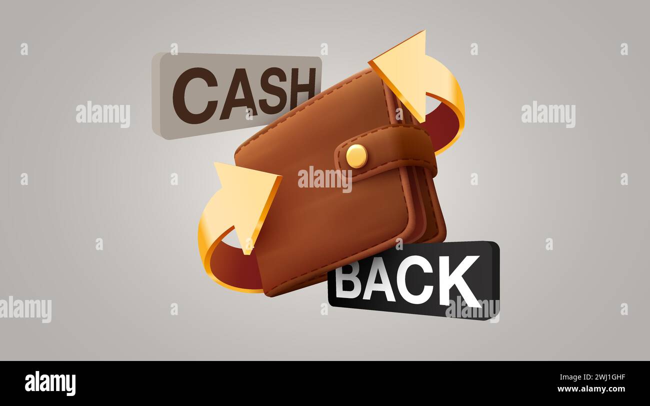 Percentage wallet illustration icon Stock Vector Images - Alamy