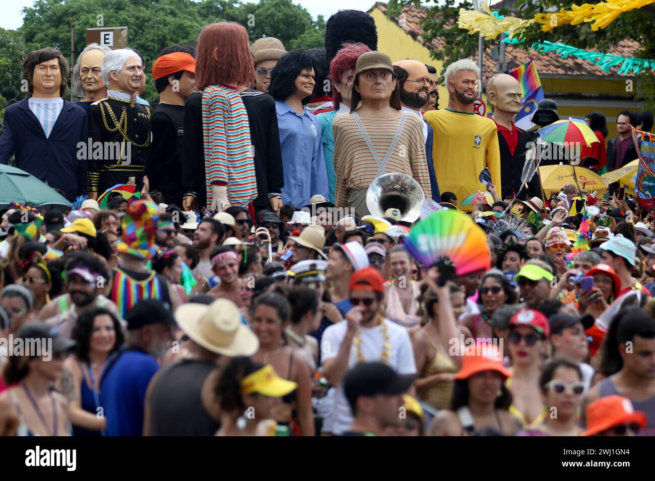 PE - OLINDA - 02/12/2024 - GIANT DOLLS PARADE AT OLINDA CARNIVAL 2024 ...