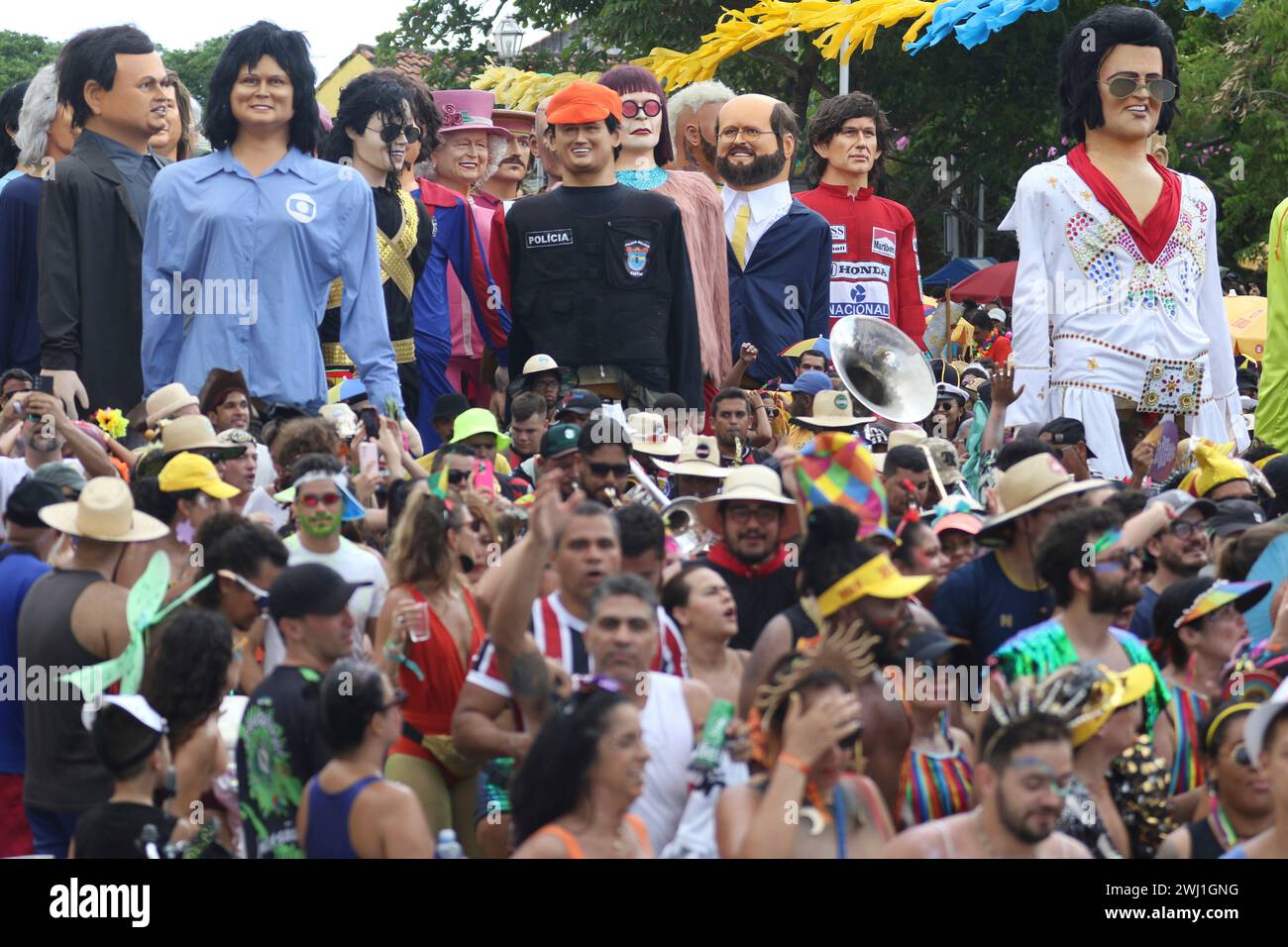 PE - OLINDA - 02/12/2024 - GIANT DOLLS PARADE AT OLINDA CARNIVAL 2024 ...