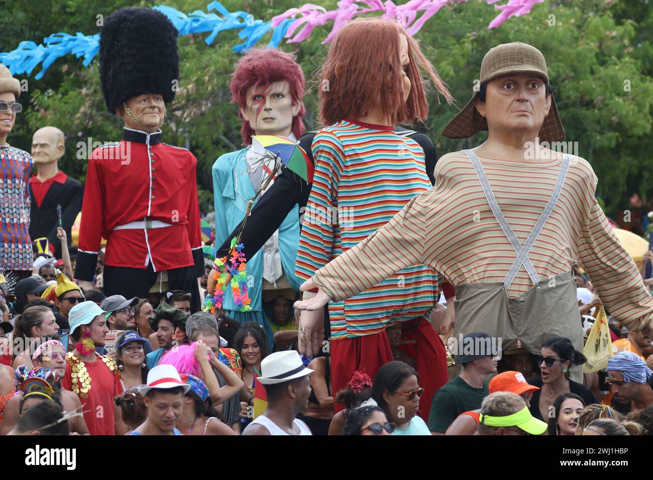 Olinda, Brazil. 12th Feb, 2024. PE - OLINDA - 02/12/2024 - GIANT DOLLS ...