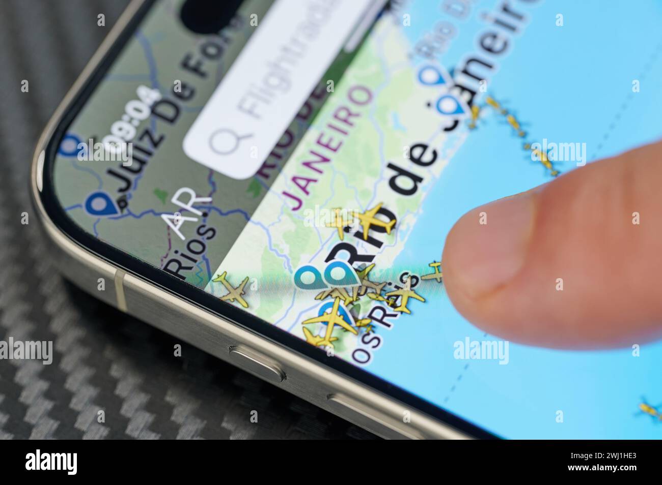 Map rio de janeiro city hi-res stock photography and images - Alamy