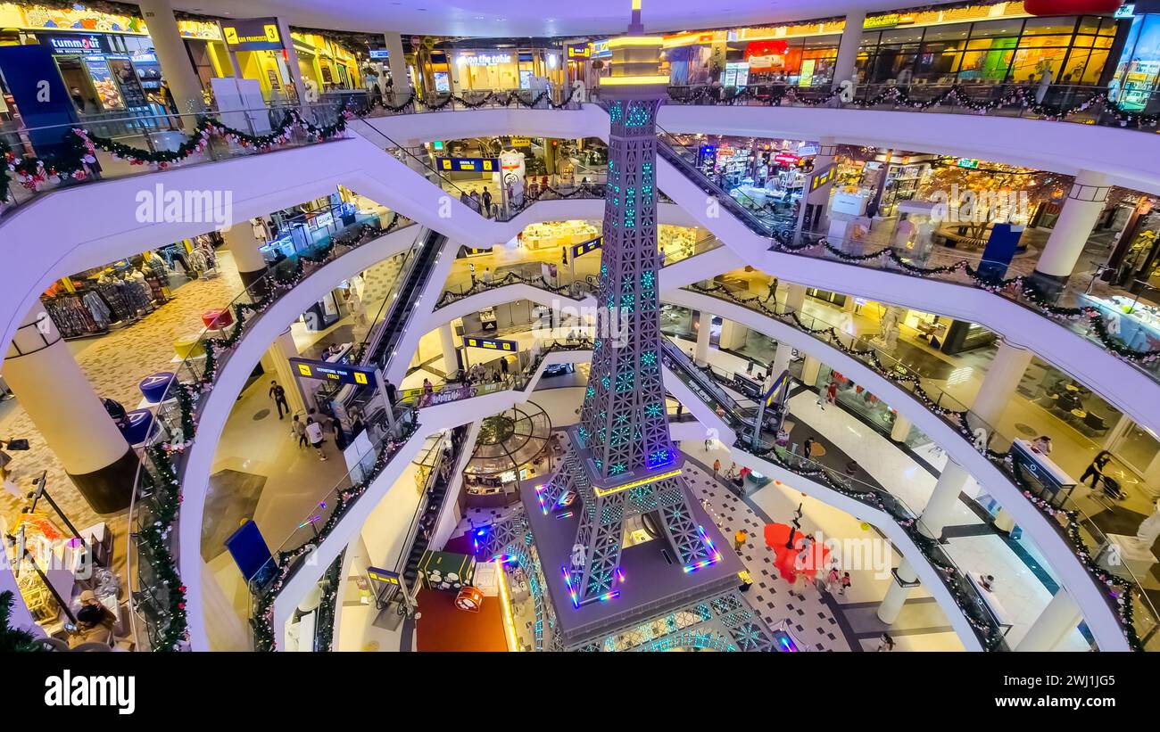 Shopping mall Terminal 21 a luxury shopping mall with in the middle of ...