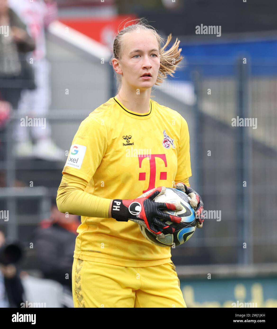 Koeln, Deutschland. 10th Feb, 2024. Torfrau Paula Hoppe (Koeln), 1. FC ...