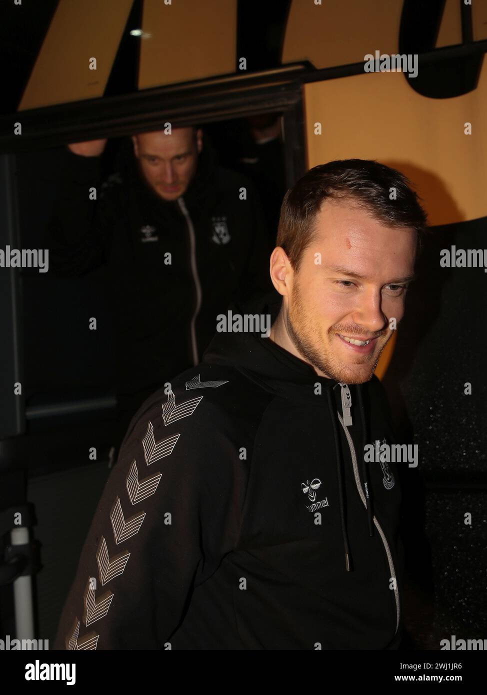 Felix Claar SC Magdeburg IHF Super Globe winner 2023 at the reception in Magdeburg on 11/13/2023 ...