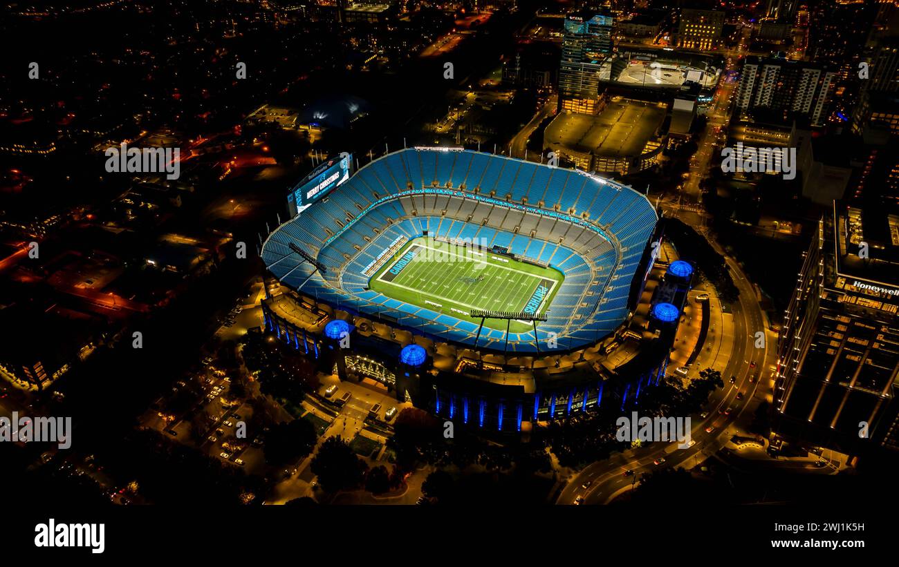 Bank of america stadium view charlotte hi-res stock photography and ...