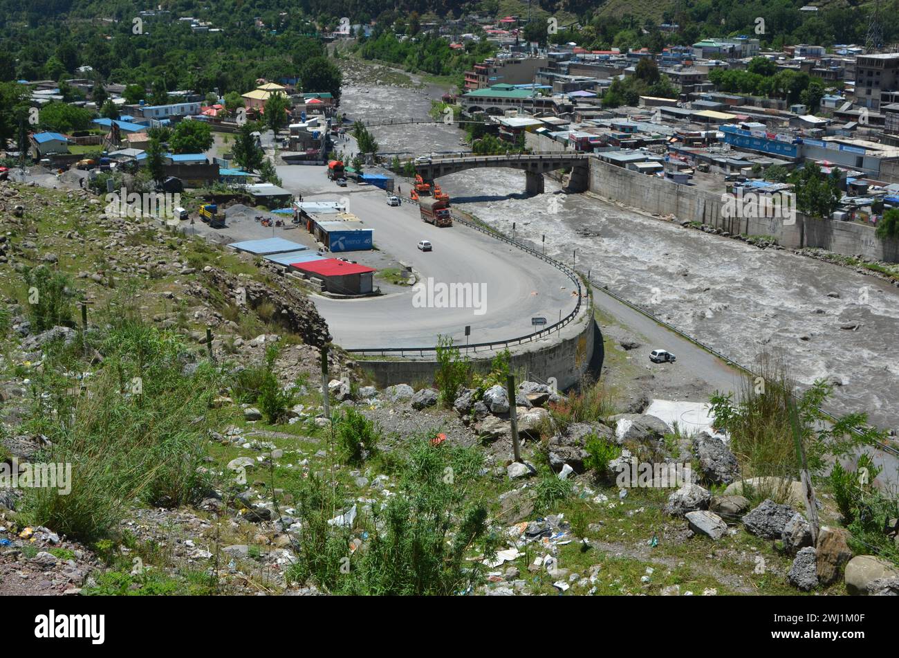 Balakot city KP Pakistan Photography Stock Photo - Alamy
