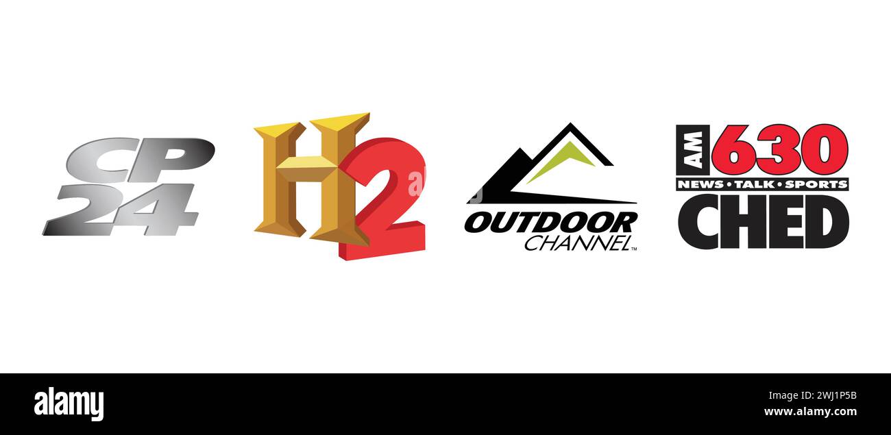 Media channel logo Cut Out Stock Images & Pictures - Alamy