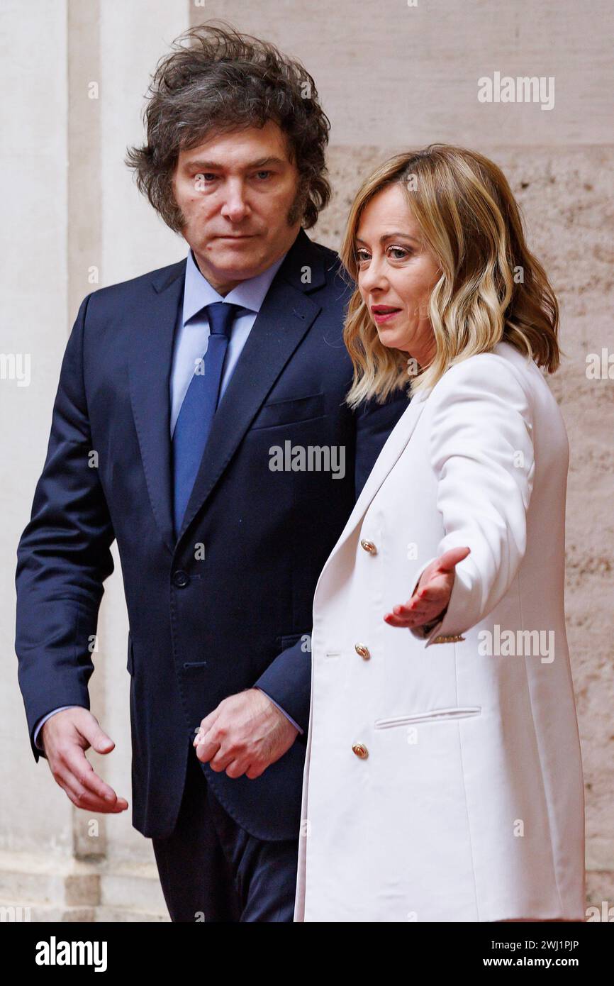 Roma, Italia. 12th Feb, 2024. Foto Roberto Monaldo/LaPresse12-02-2024 ...