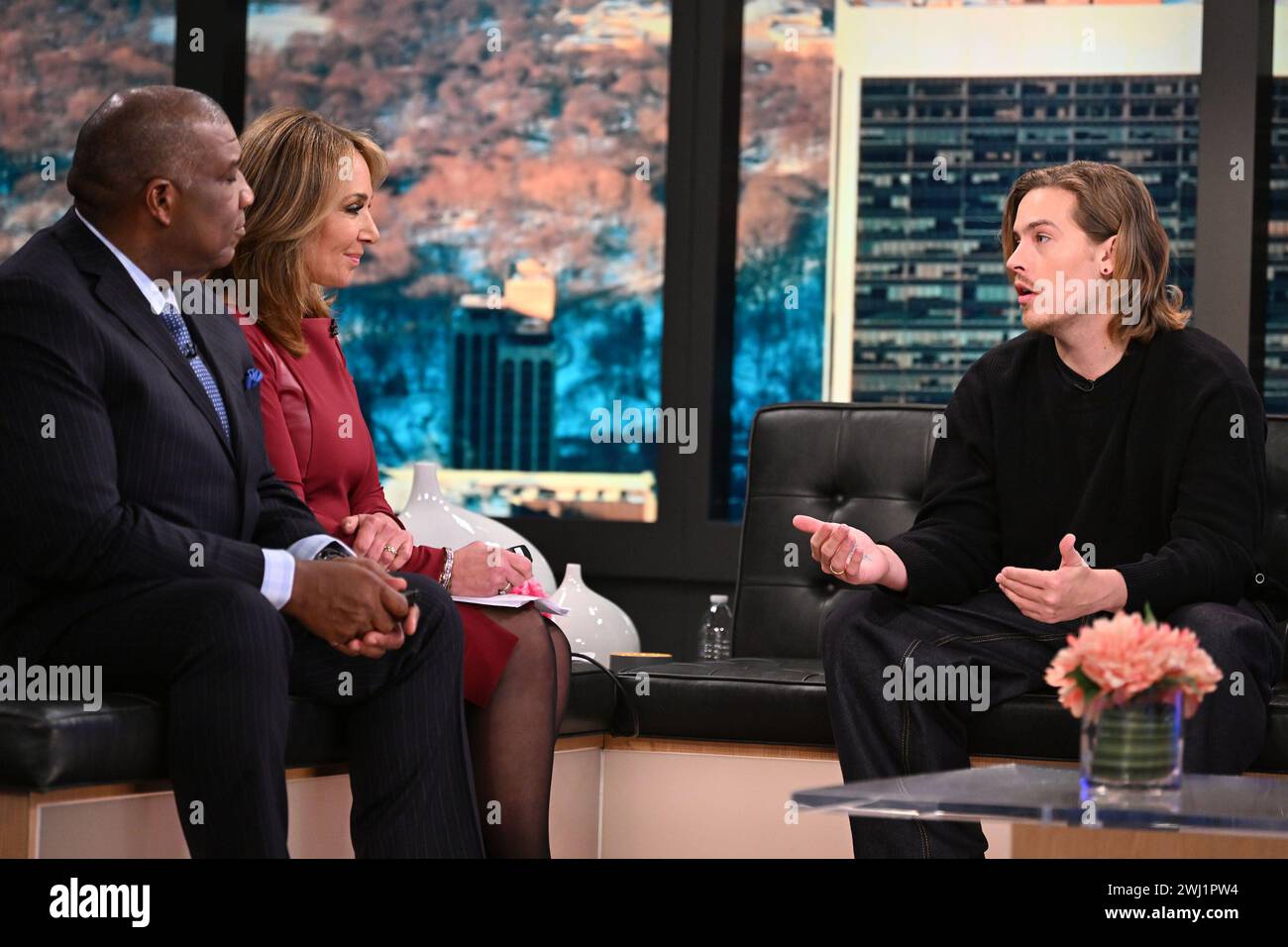 Dylan Sprouse on 'Good Day New York' to promote his new movie ...