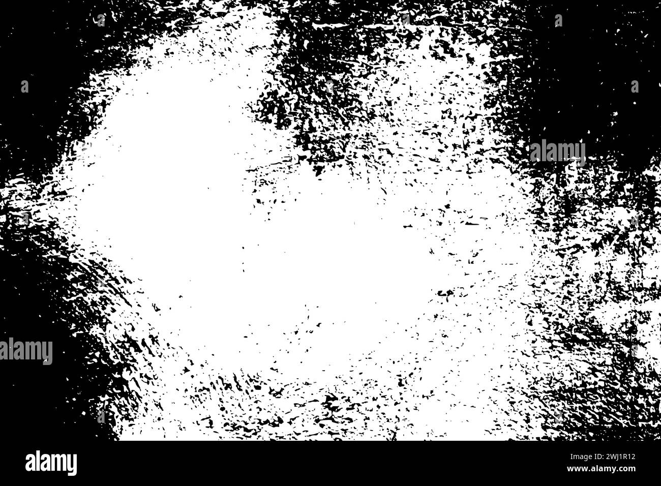 Vector grunge texture overlay. Grainy noise vintage weathered overlay ...