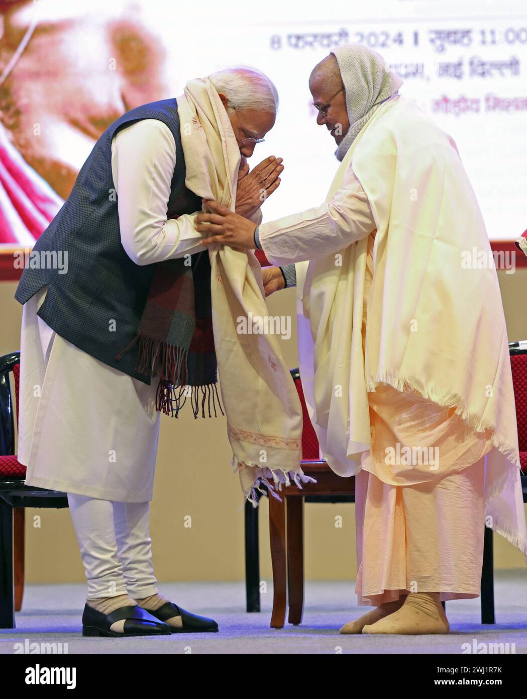 New Delhi, India. 08th Feb, 2024. New Delhi, Feb 8 (ANI): Prime ...