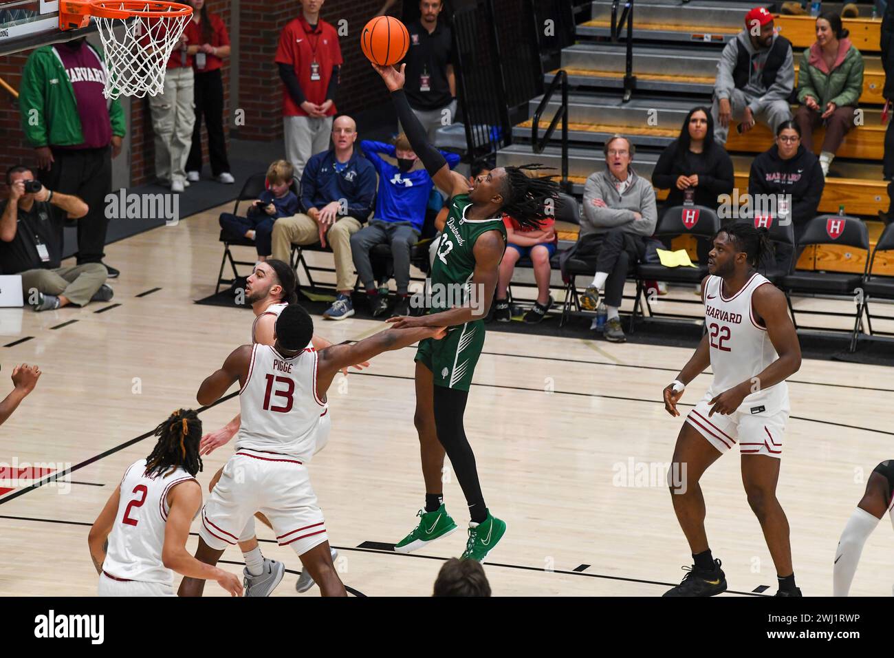 ALLSTON, MA - FEBRUARY 10: Dartmouth Big Green forward Jayden Williams ...