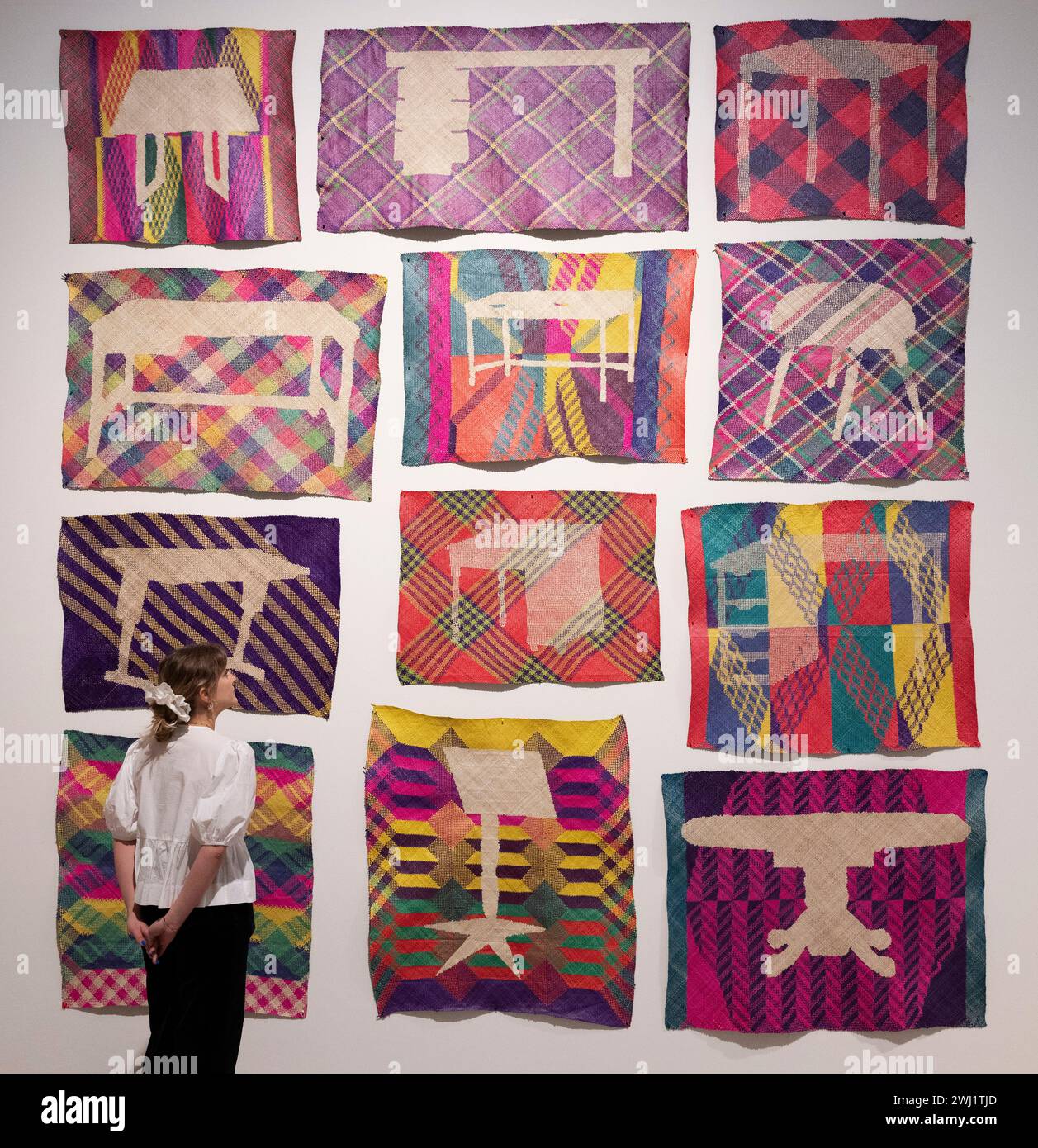 Barbican Art Gallery, London, UK. 12th Feb, 2024. Unravel: The Power ...