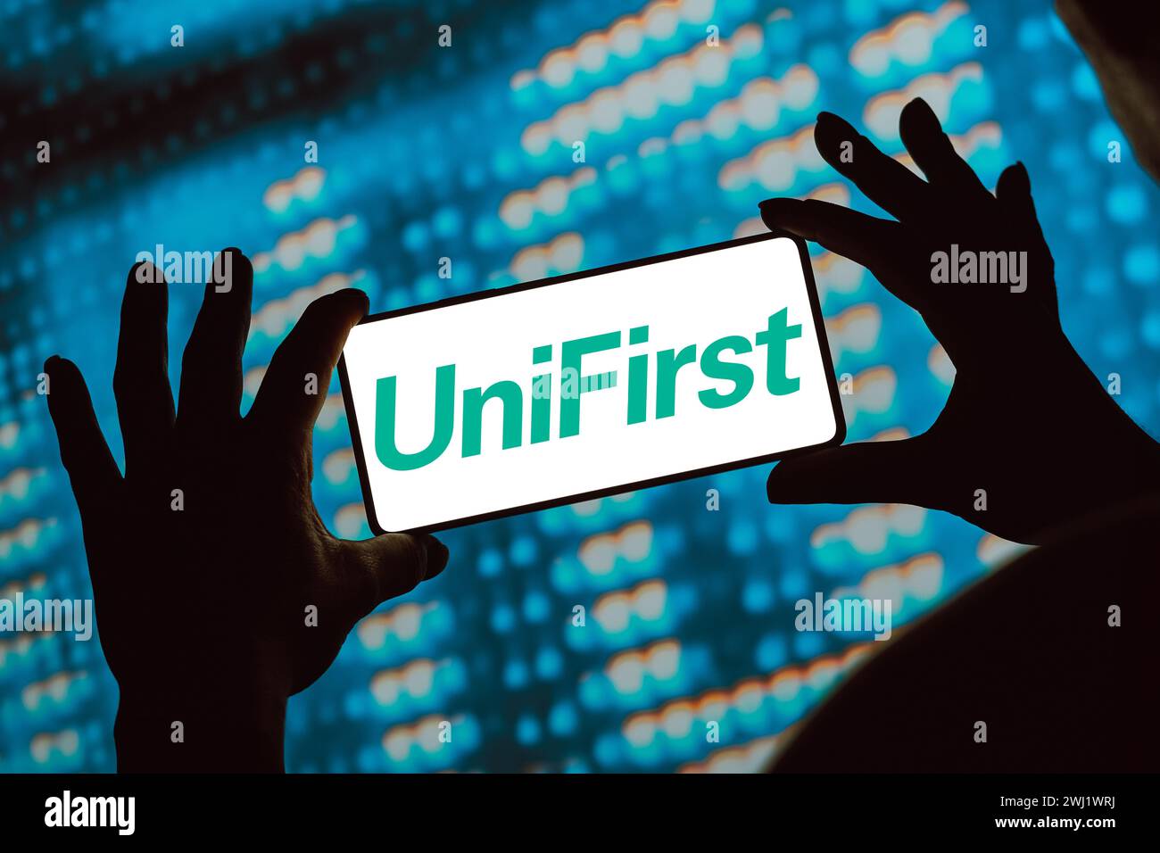 Brazil. 12th Feb, 2024. In this photo illustration, the Unifirst ...