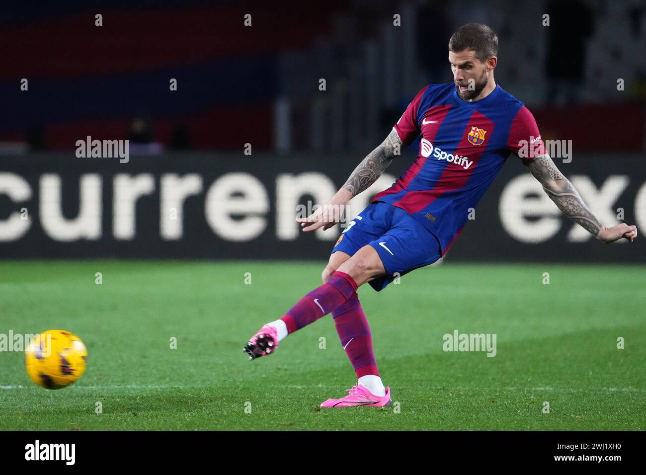 Inigo Martinez of FC Barcelona during the La Liga EA Sports match ...