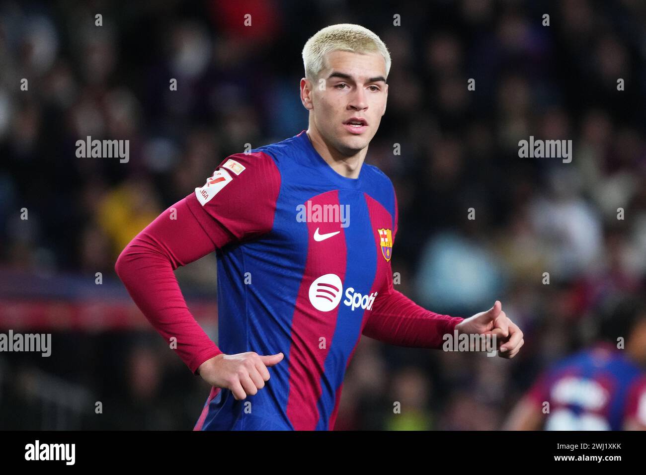 Barcelona, Spain. 11th Feb, 2024. Marc Guiu of FC Barcelona during the ...