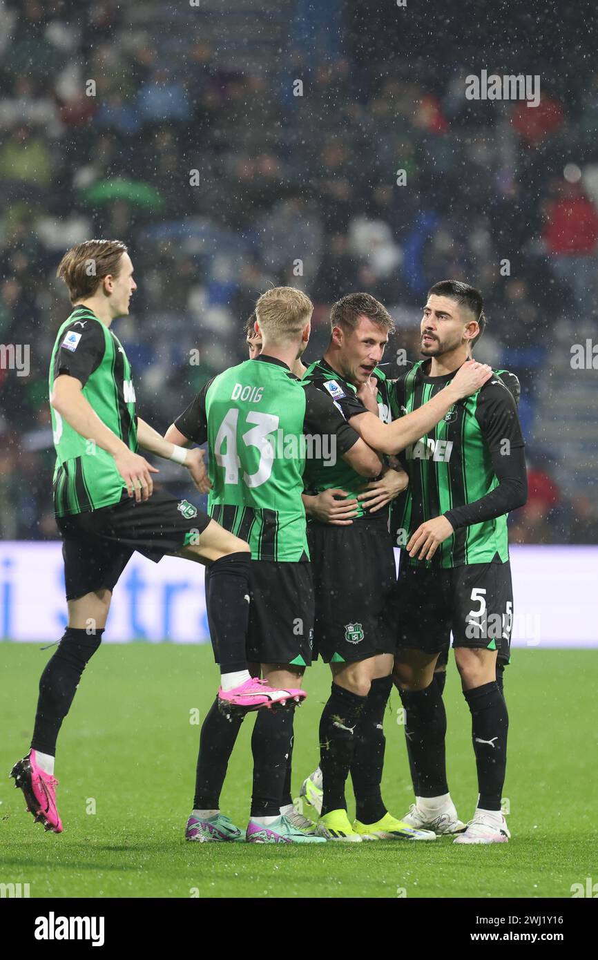February 10 2024 Reggio Emilia Italy Sassuolo Vs Torino Bkt