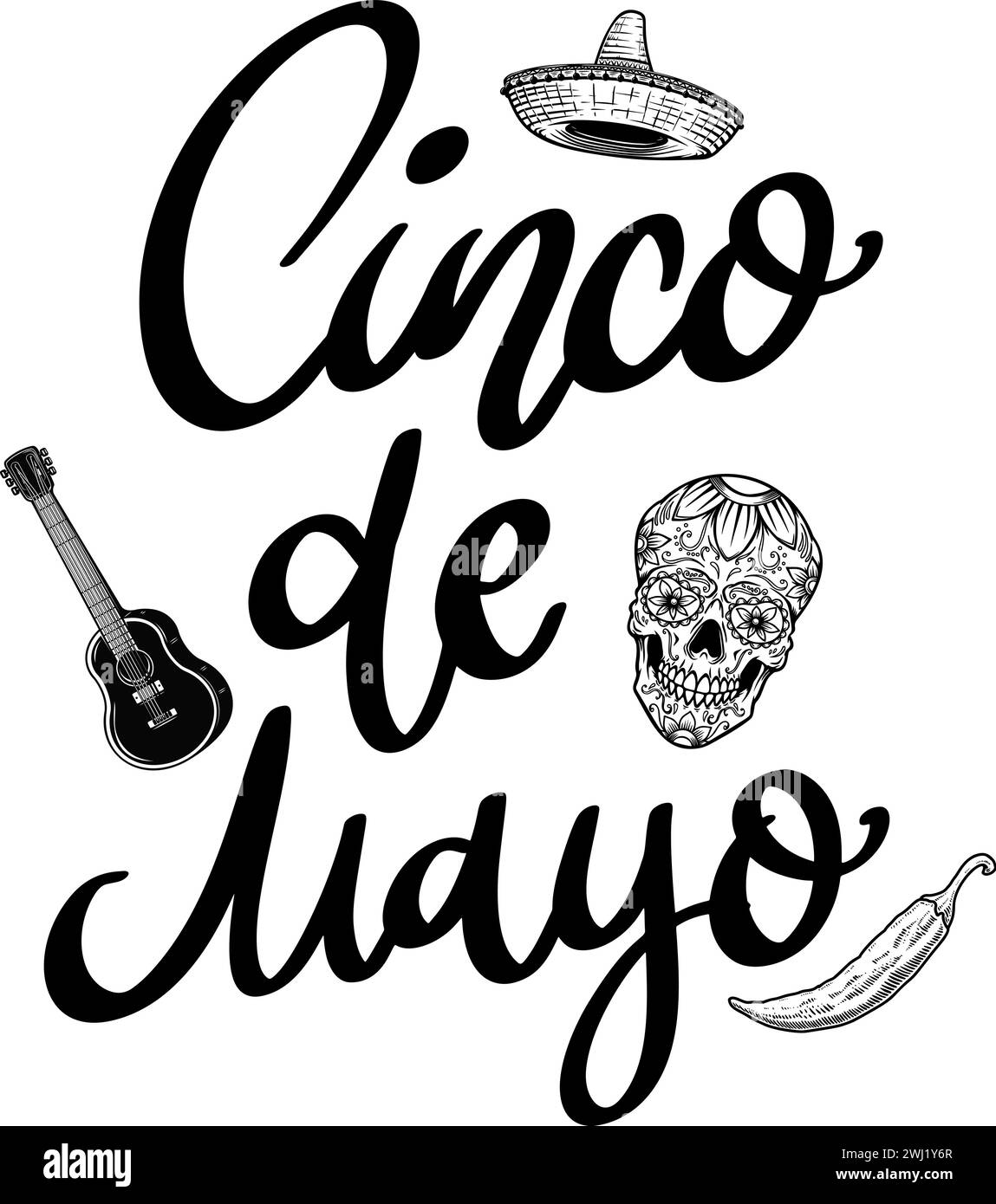 Fiesta feliz Black and White Stock Photos & Images - Alamy