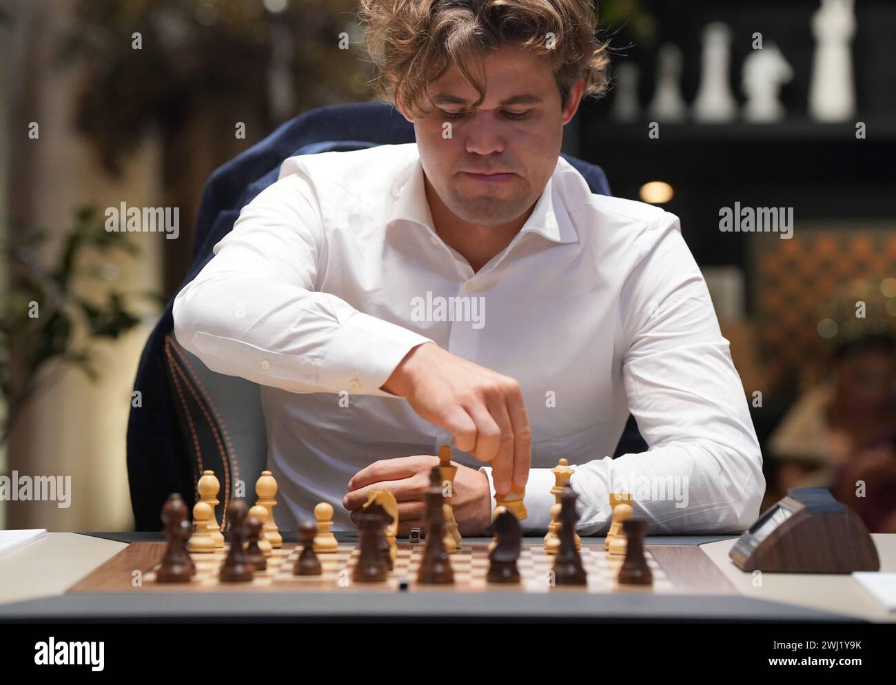 Magnus carlsen germany weissenhaus 2024 hi-res stock photography and ...