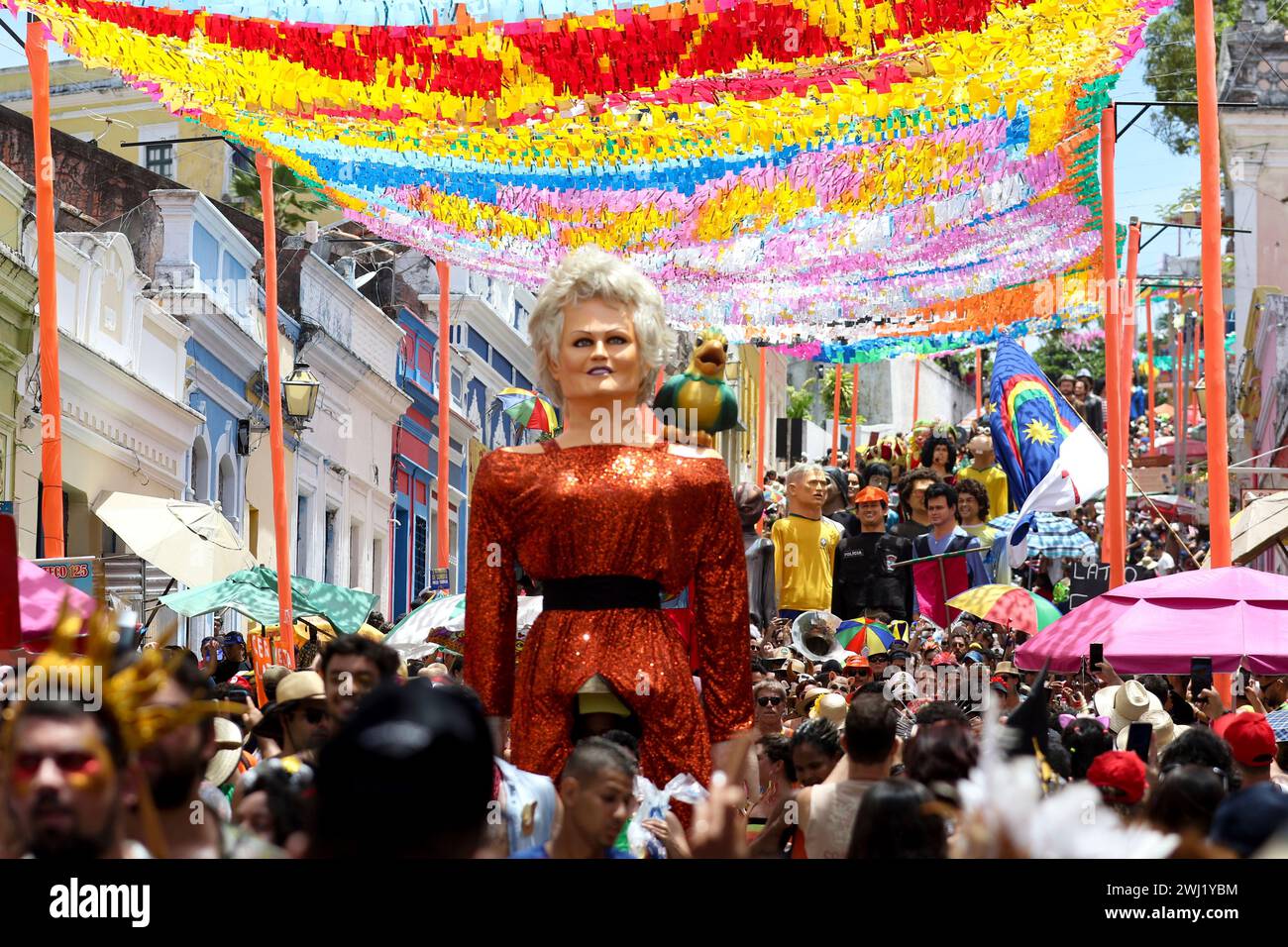 PE - OLINDA - 02/12/2024 - GIANT DOLLS PARADE AT OLINDA CARNIVAL 2024 ...