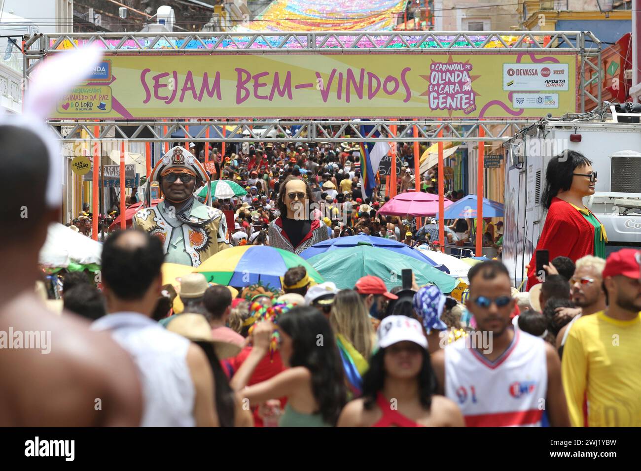 PE - OLINDA - 02/12/2024 - GIANT DOLLS PARADE AT OLINDA CARNIVAL 2024 ...