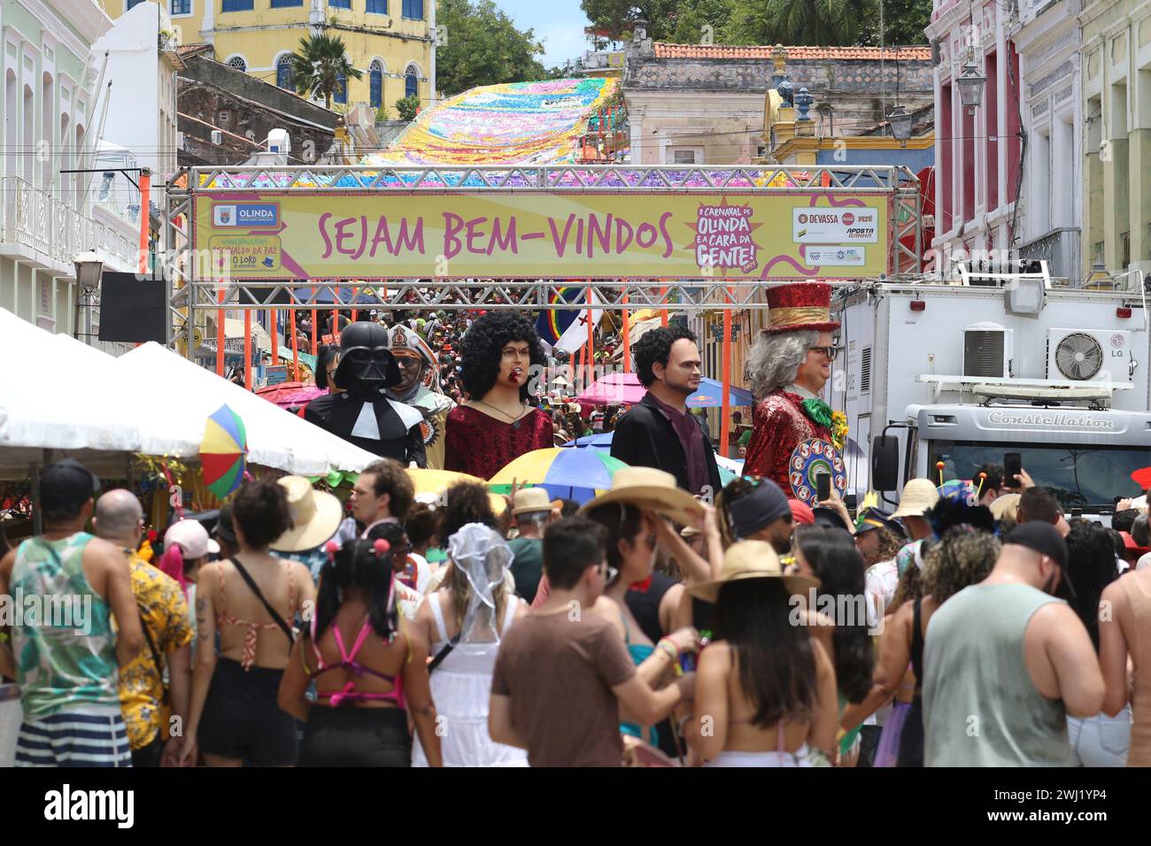 PE - OLINDA - 02/12/2024 - GIANT DOLLS PARADE AT OLINDA CARNIVAL 2024 ...