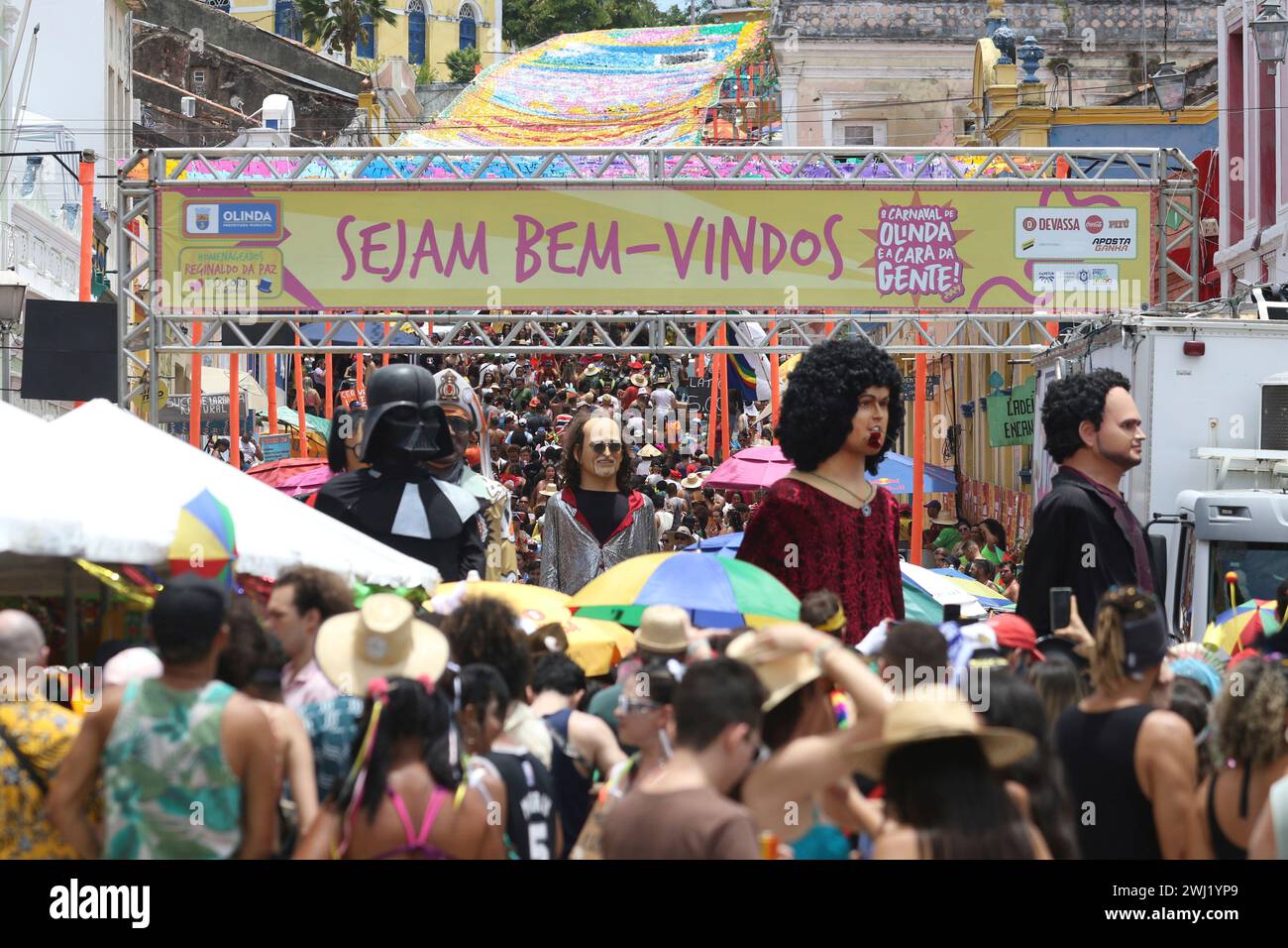 PE - OLINDA - 02/12/2024 - GIANT DOLLS PARADE AT OLINDA CARNIVAL 2024 ...