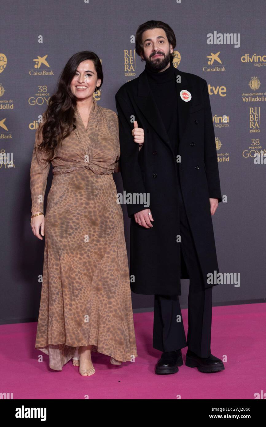 Madrid, Spain. 10th Feb, 2024. Sílvia Pérez Cruz and Salvador Sobral ...