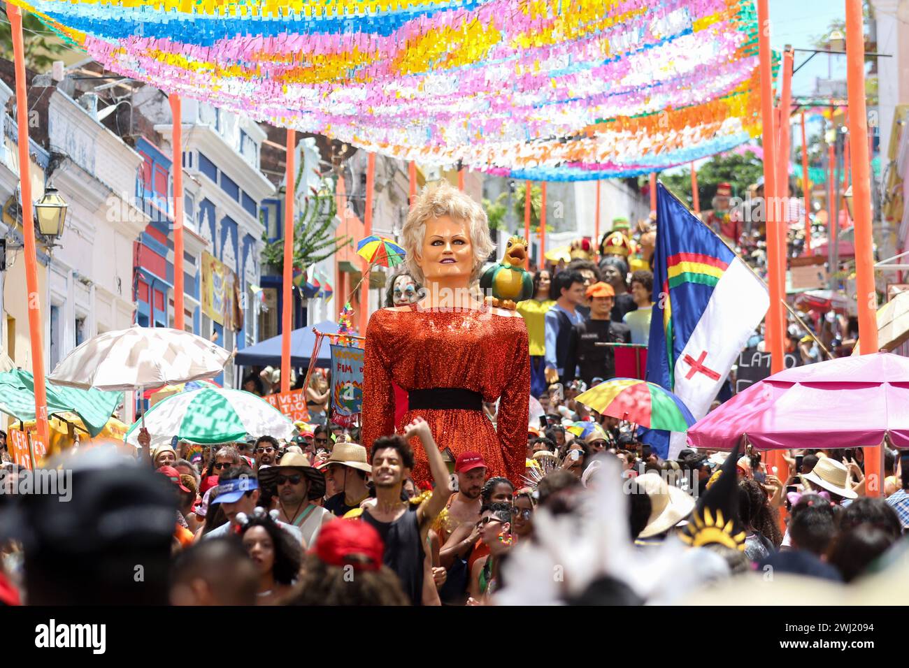 PE - OLINDA - 02/12/2024 - GIANT DOLLS PARADE AT OLINDA CARNIVAL 2024 ...