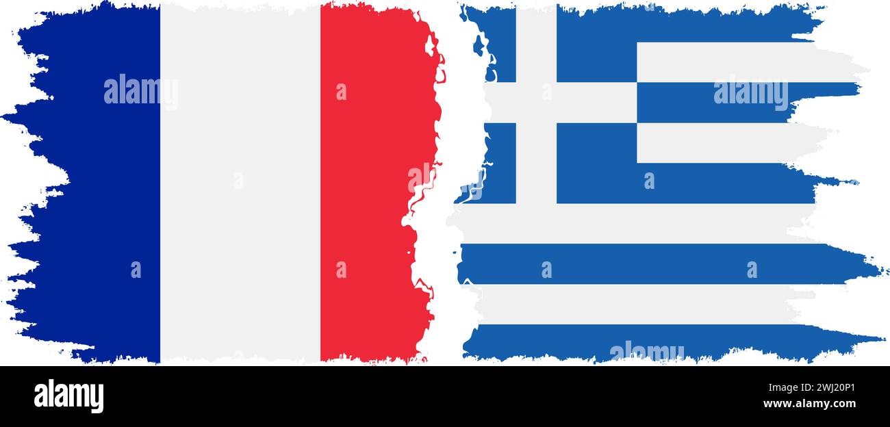 Greece france Stock Vector Images - Alamy