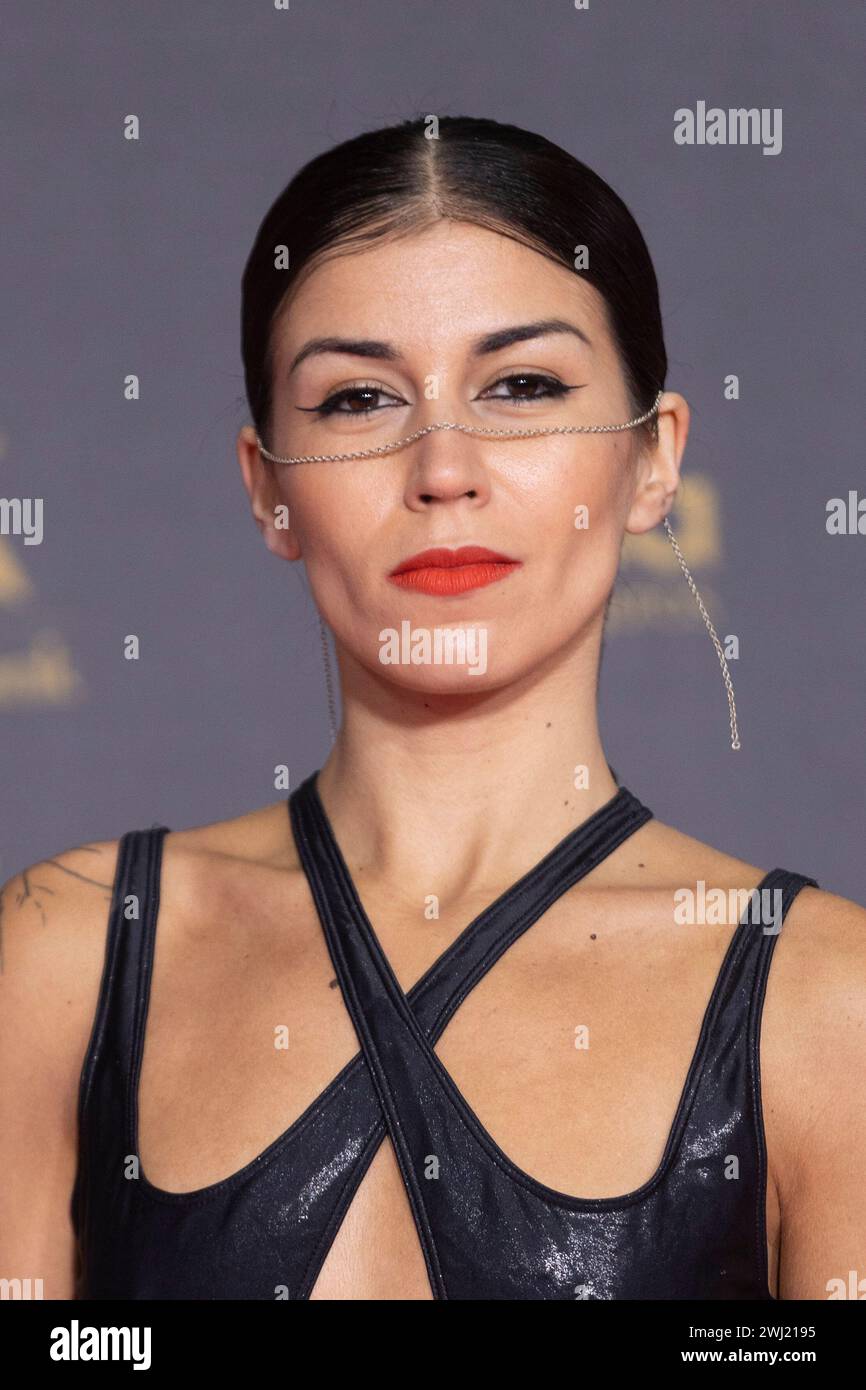 Madrid, Spain. 10th Feb, 2024. Marina Herlop attends 'the red carpet at ...