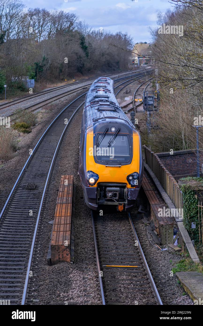 british rail passenger commuter station dorridge west midlands england ...