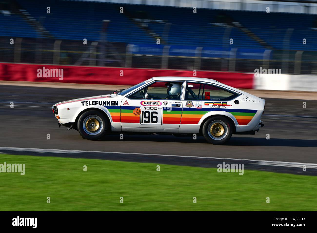 Jonny Horsfield, Frank Horsfield, Alfa Romeo Alfetta GTV, HRDC ‘Gerry ...