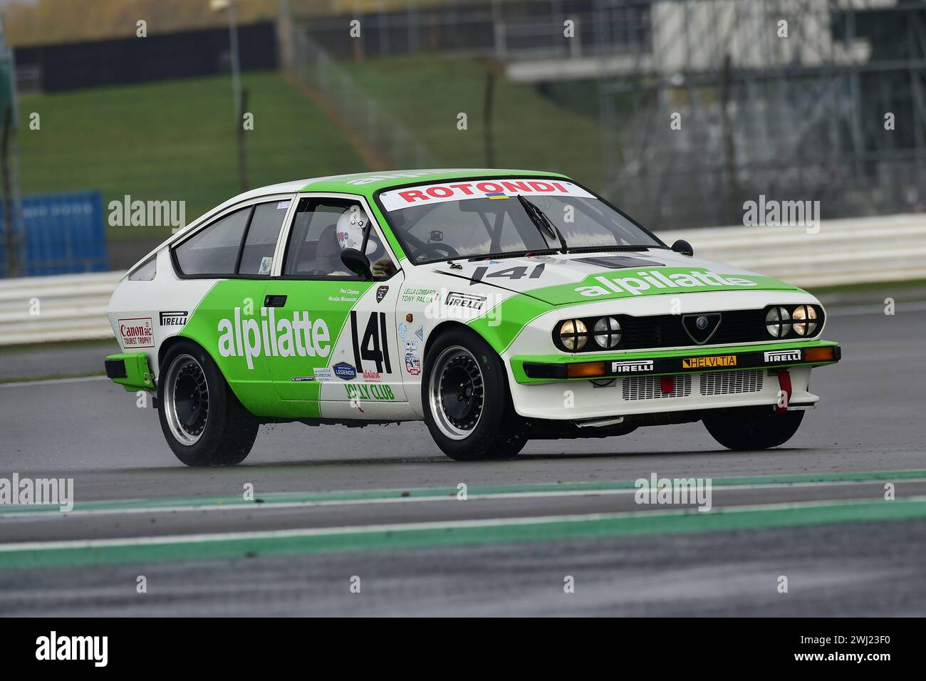 Paul Clayson, Chris Snowdon, Alfa Romeo GTV6, HRDC ‘Gerry Marshall ...