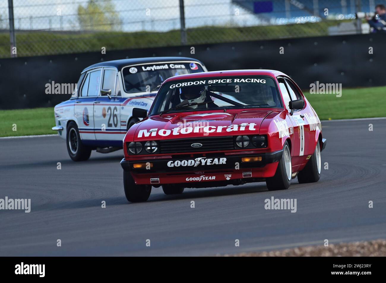 Mike Whitaker Snr, Mike Whitaker, Ford Capri, HRDC ‘Gerry Marshall ...