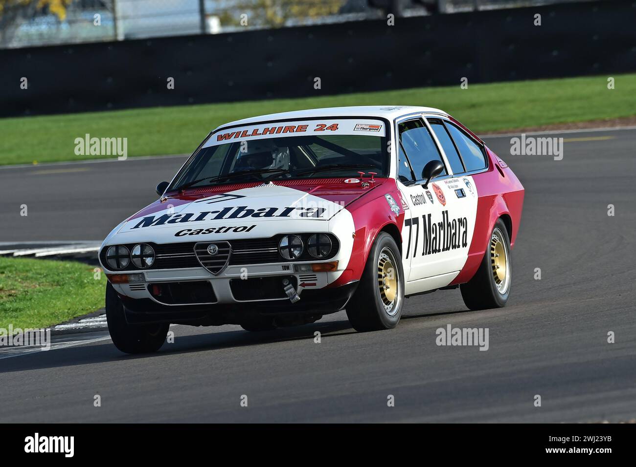 James Gibbons, Alex Jupe, Alfa Romeo Alfetta GTV, HRDC ‘Gerry Marshall ...