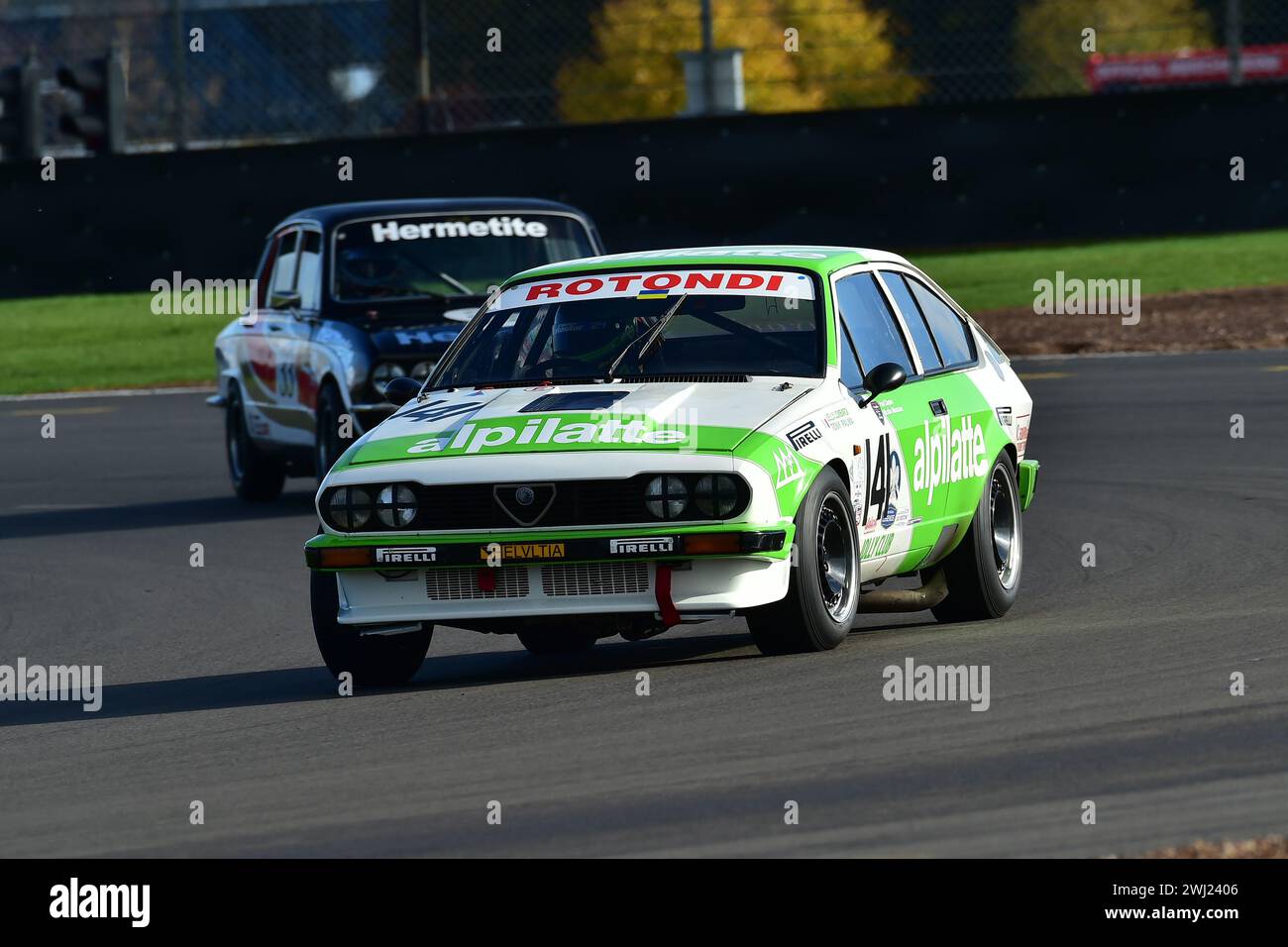 Paul Clayson, Chris Snowdon, Alfa Romeo GTV6, HRDC ‘Gerry Marshall ...