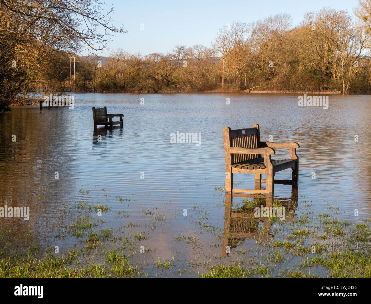 Flooding uk 2024 field hi-res stock photography and images - Alamy