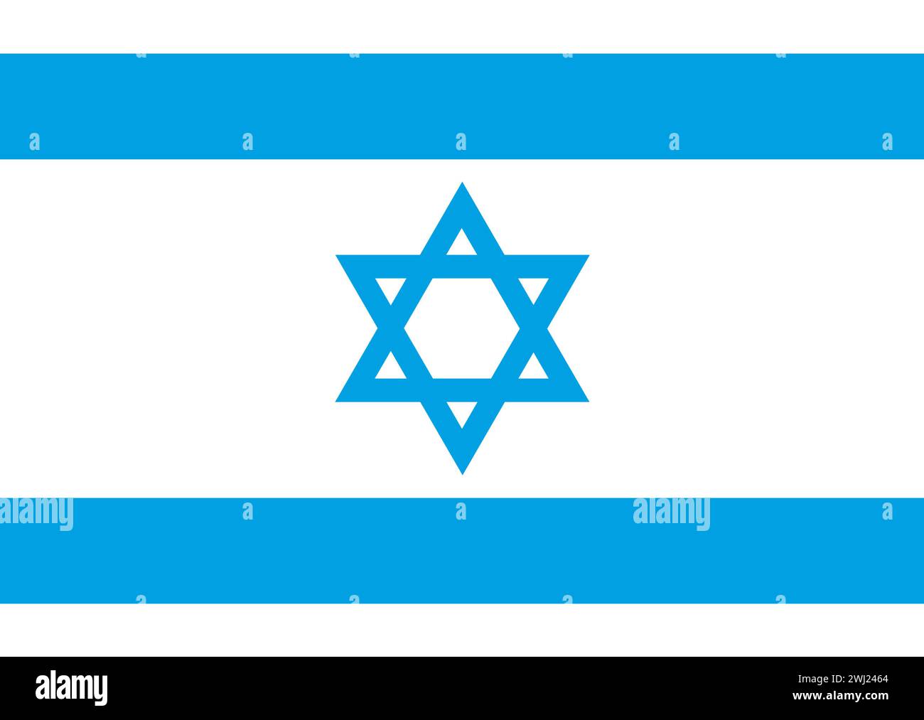 Flag of Israel. National Israeli flag. national flag. Asian country ...